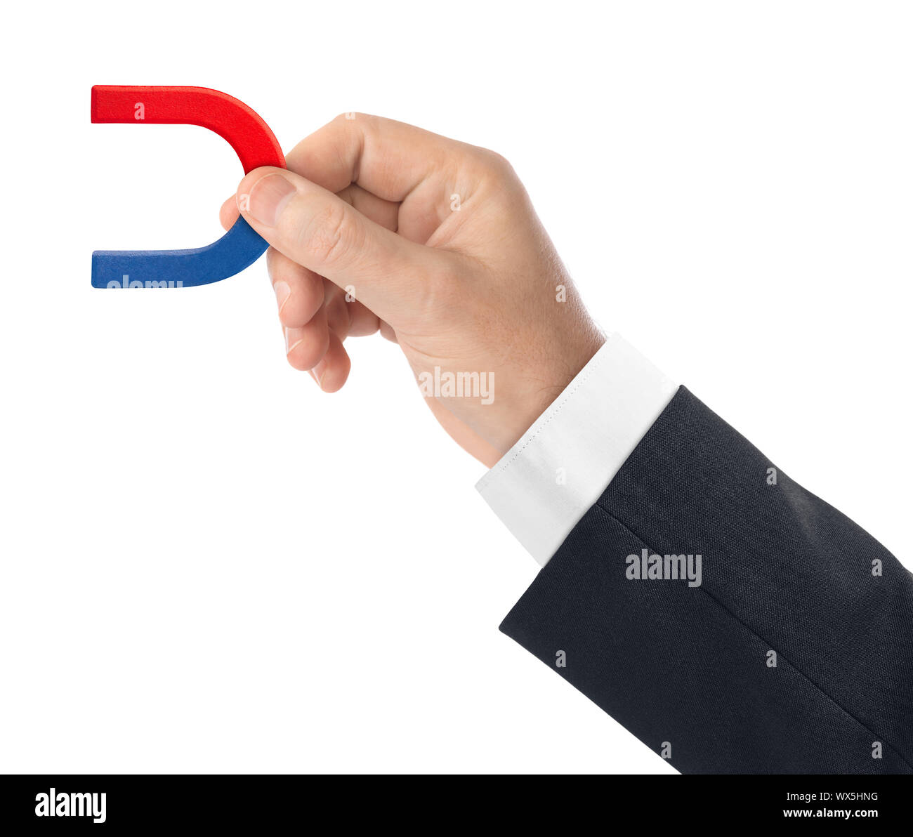 Magnetism hand hi-res stock photography and images - Alamy