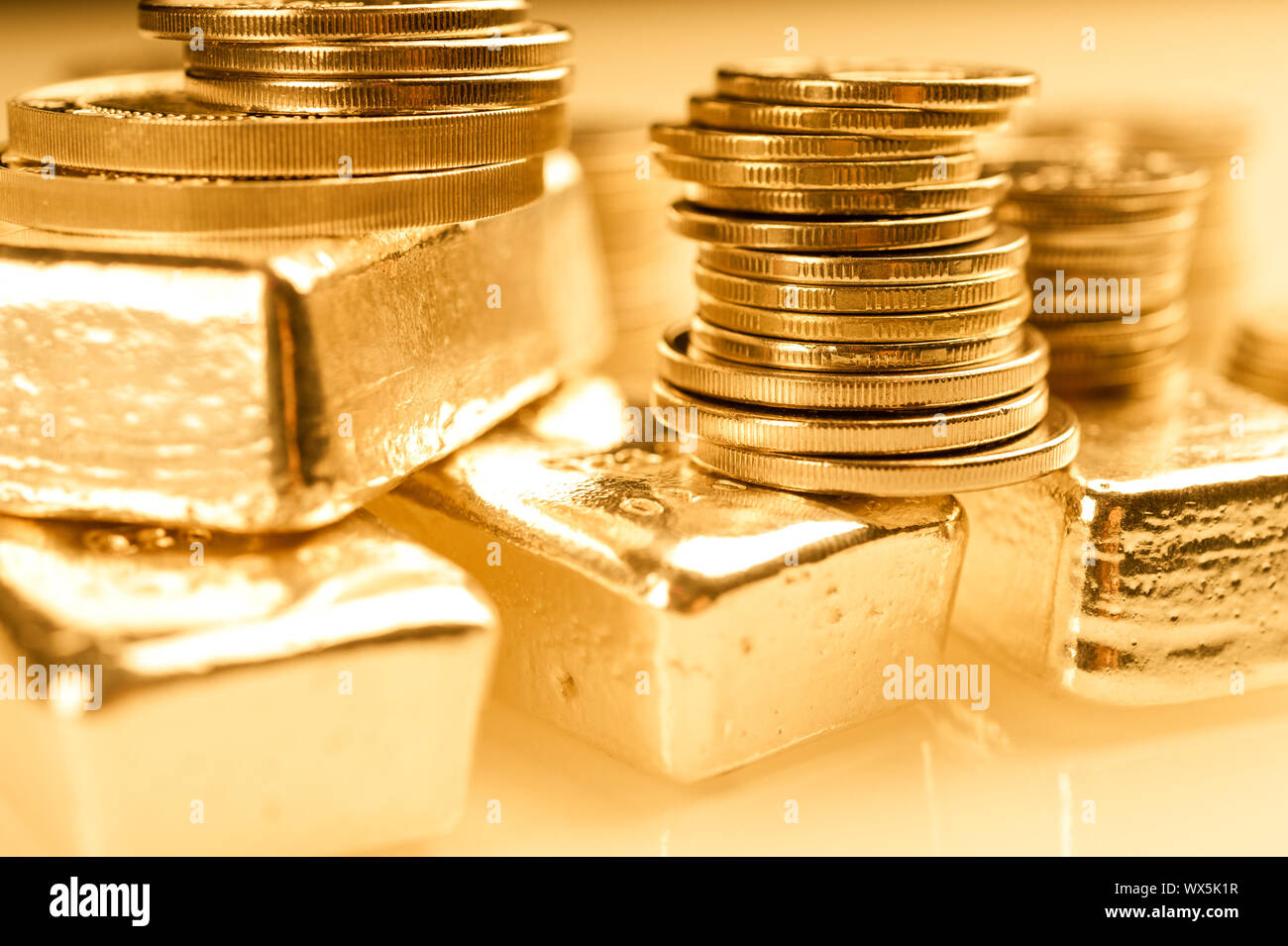 Gold Bars Stack High Resolution Stock Photography and Images - Alamy