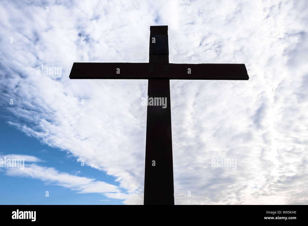 Old rusty metal cross Stock Photo - Alamy