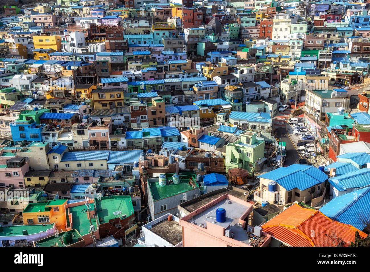 busan gamcheon culture village Stock Photo - Alamy