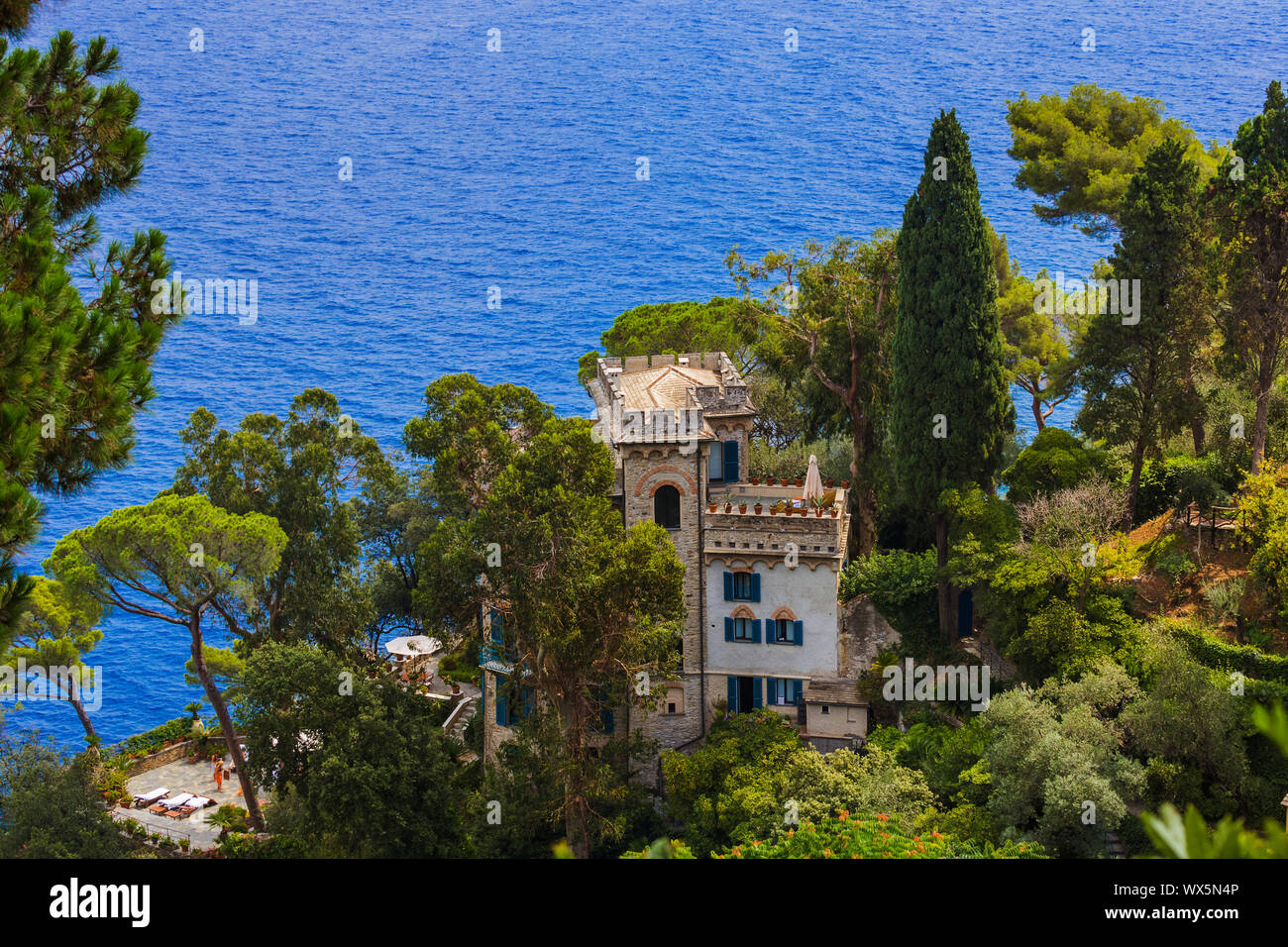 Portofino luxury resort - Italy Stock Photo - Alamy
