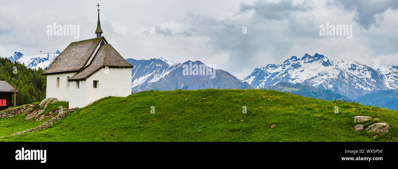 Church in bettmeralp swiss alps hi-res stock photography and images - Alamy