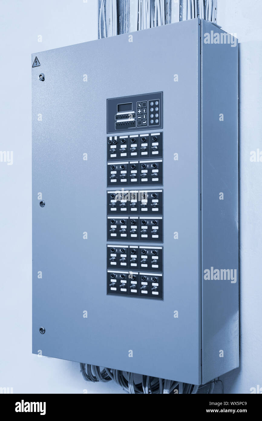 powerful electronic control panel Stock Photo - Alamy
