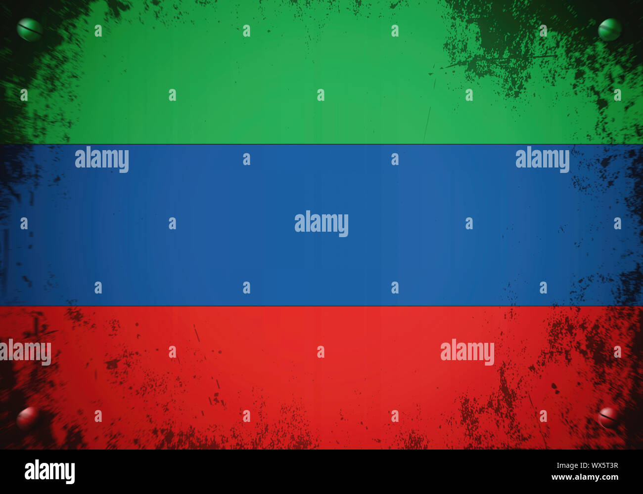 Republic of dagestan flag hi-res stock photography and images - Alamy