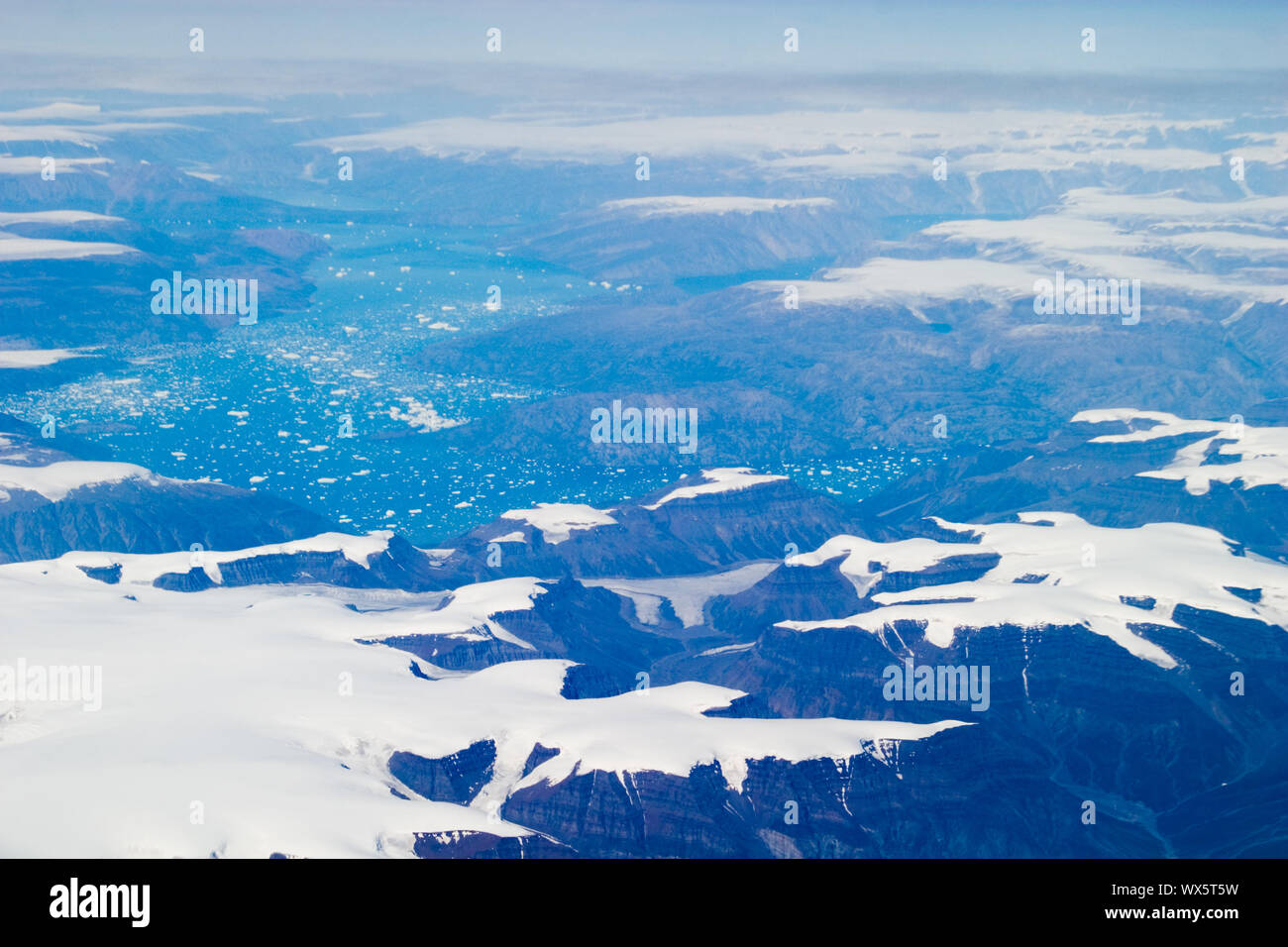 Greenland coast aerial hi-res stock photography and images - Alamy