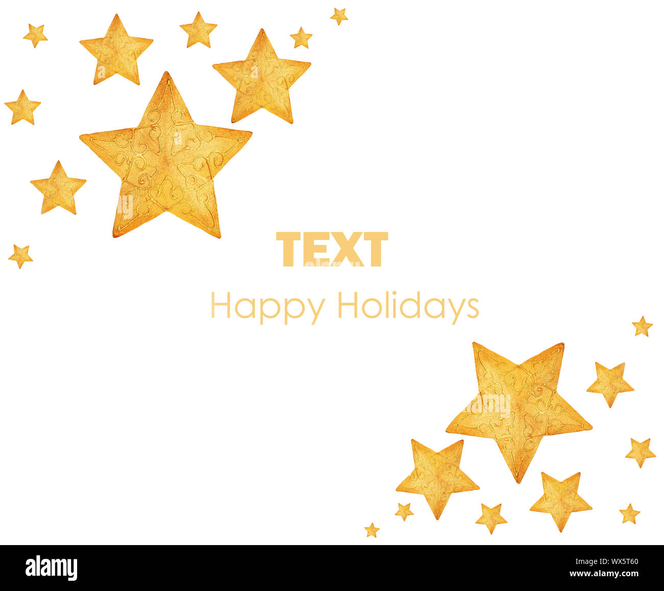 Christmas card background border Cut Out Stock Images & Pictures - Alamy