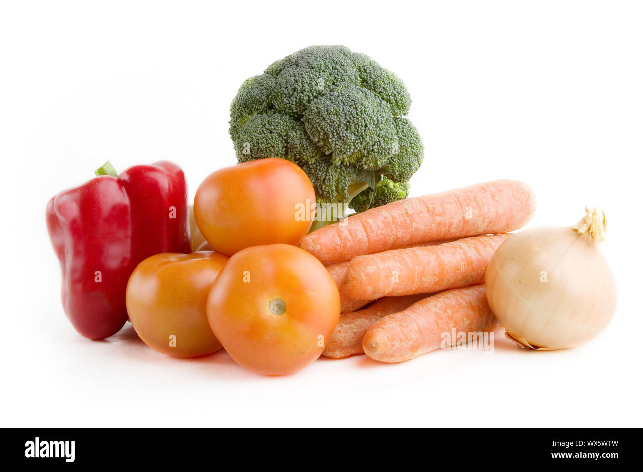 Vegetable group of food Stock Photo - Alamy