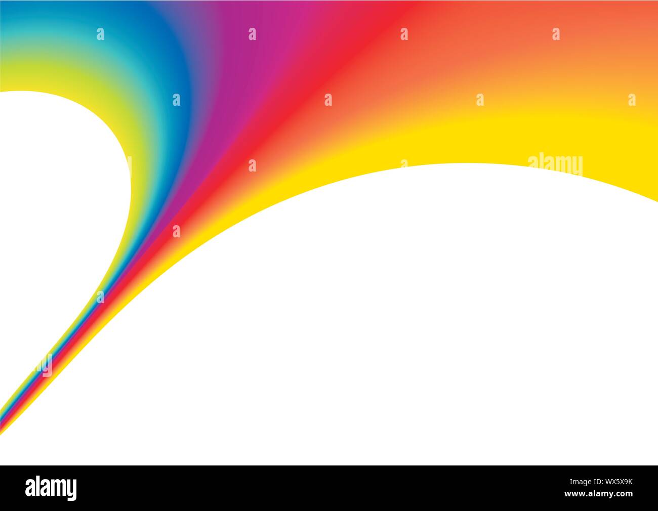 Abstract Rainbow Background Stock Vector Image & Art - Alamy