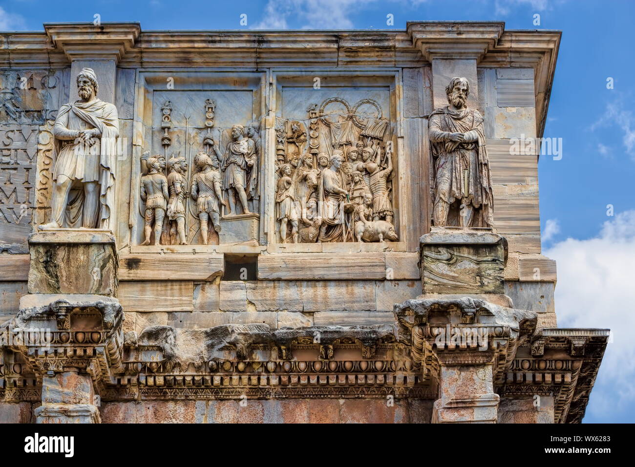 Rome, Arch of Constantine Stock Photo - Alamy Rome, Arch of Constantine Stock Photo - Alamy