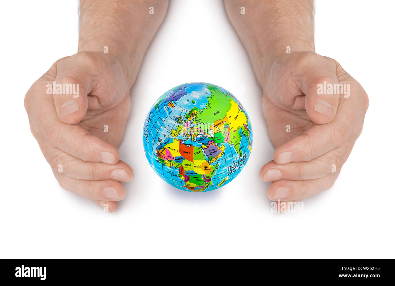 The hand of god Cut Out Stock Images & Pictures - Alamy