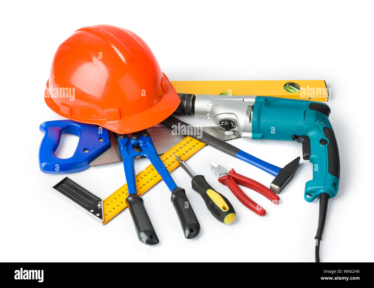 Key and ruler Cut Out Stock Images & Pictures - Alamy