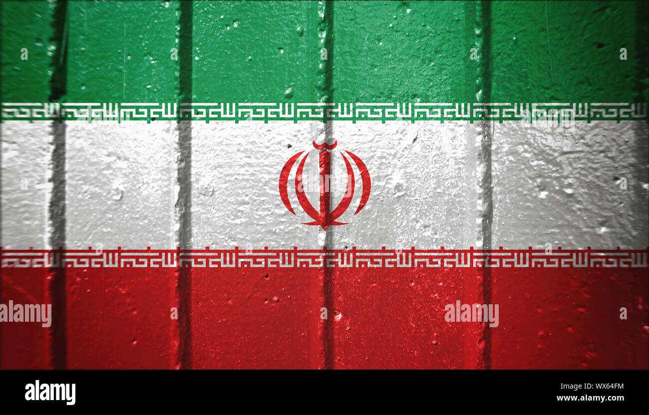 Flag of Iran Stock Photo - Alamy