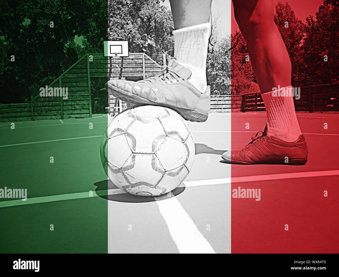 Flag of Italy, backgrounds, textures, football, Fucal Stock Photo - Alamy