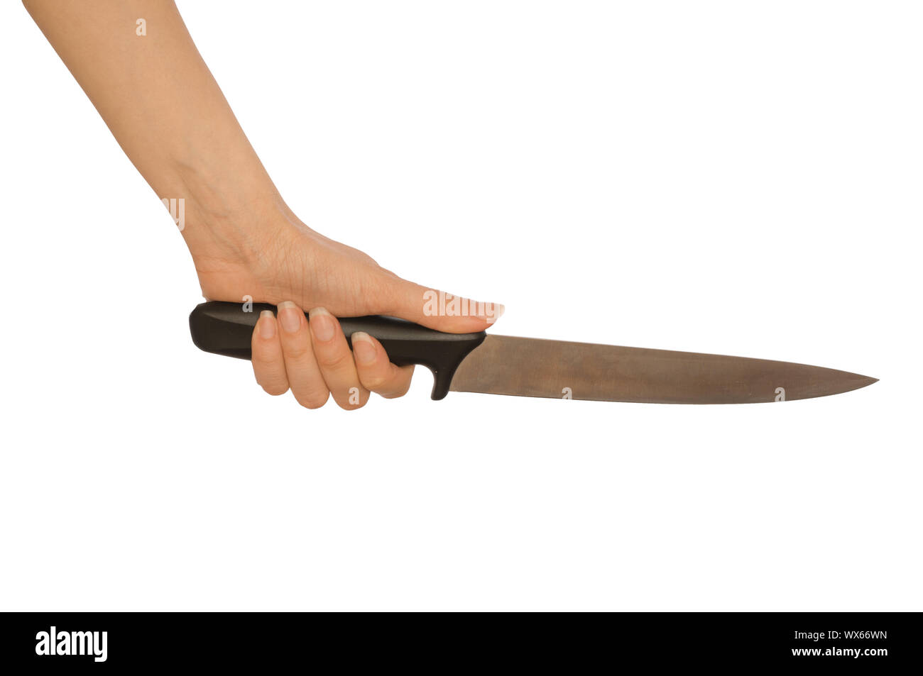 Hand holding dagger Cut Out Stock Images & Pictures - Alamy