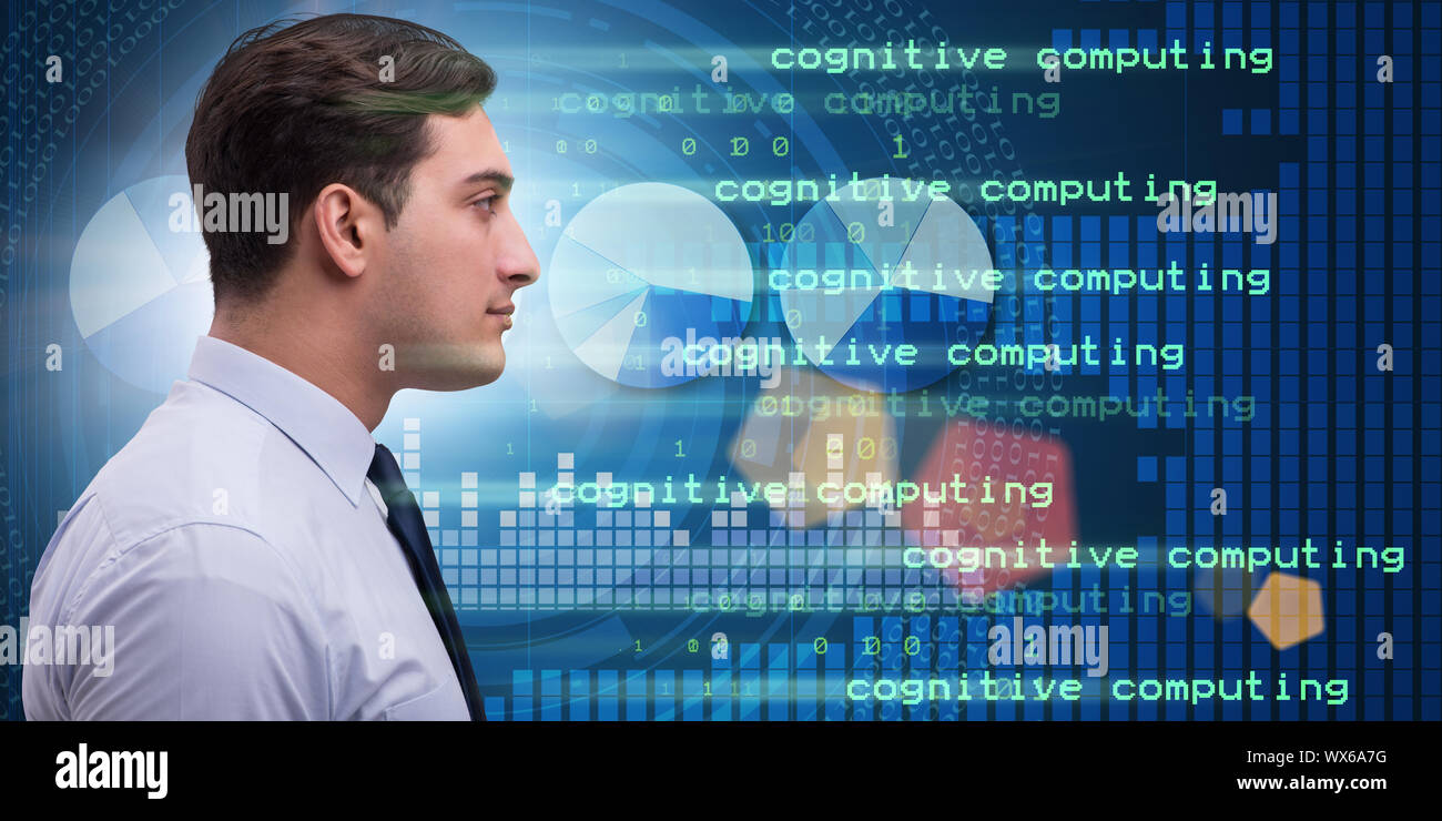 Cognitive computing and machine learning concept Stock Photo - Alamy