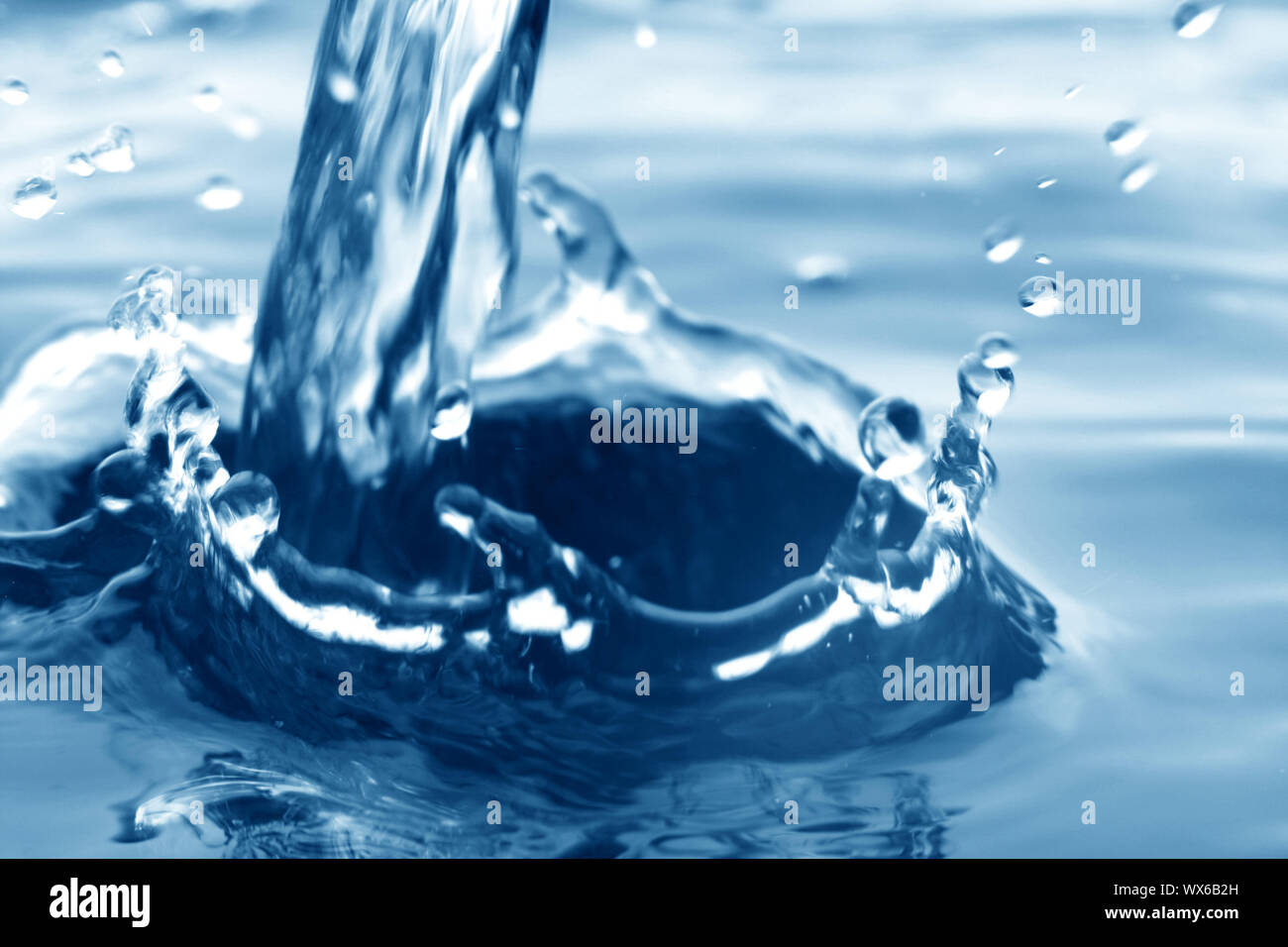water wet speed splash macro close up Stock Photo - Alamy