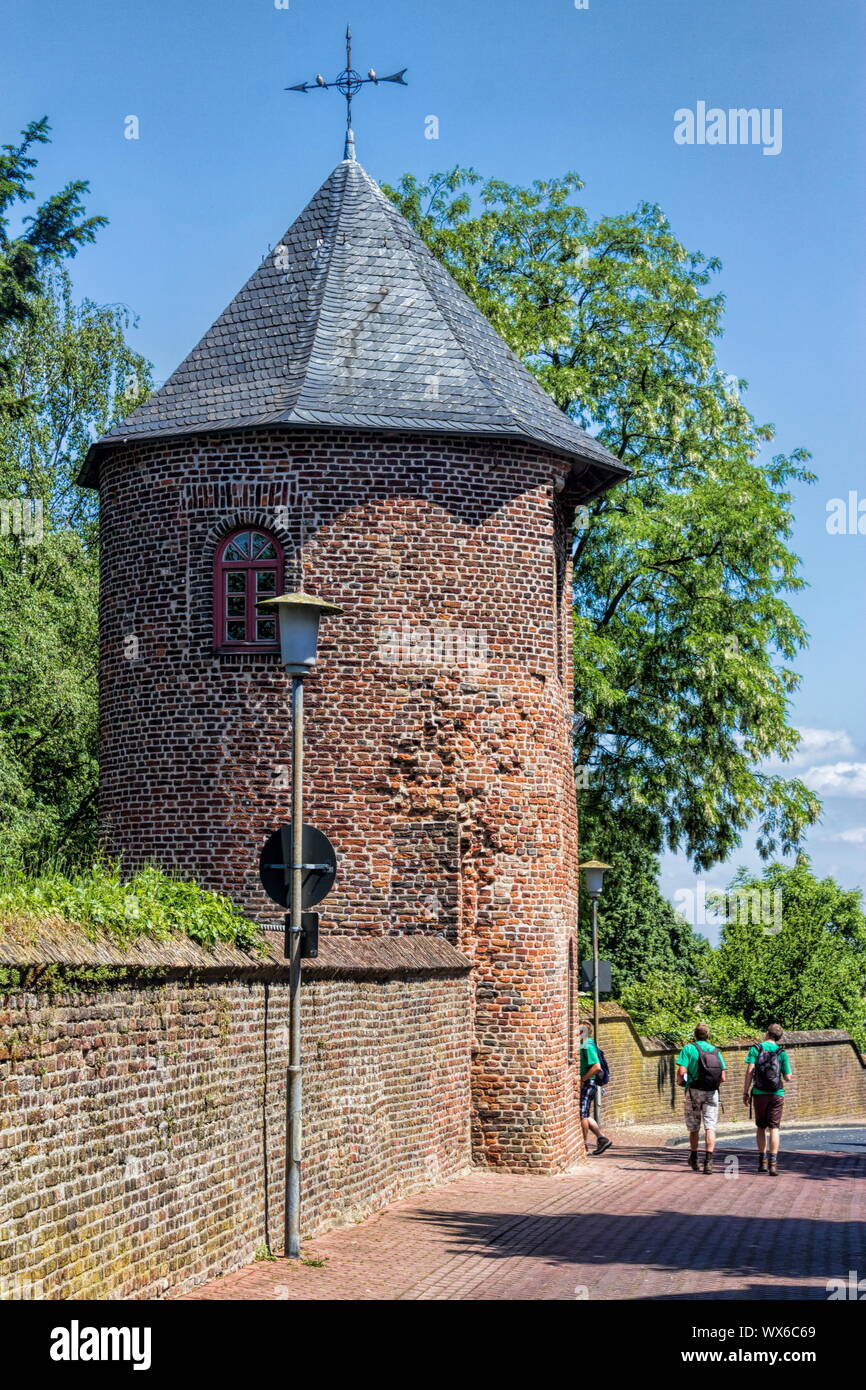 Xanten city wall Stock Photo - Alamy