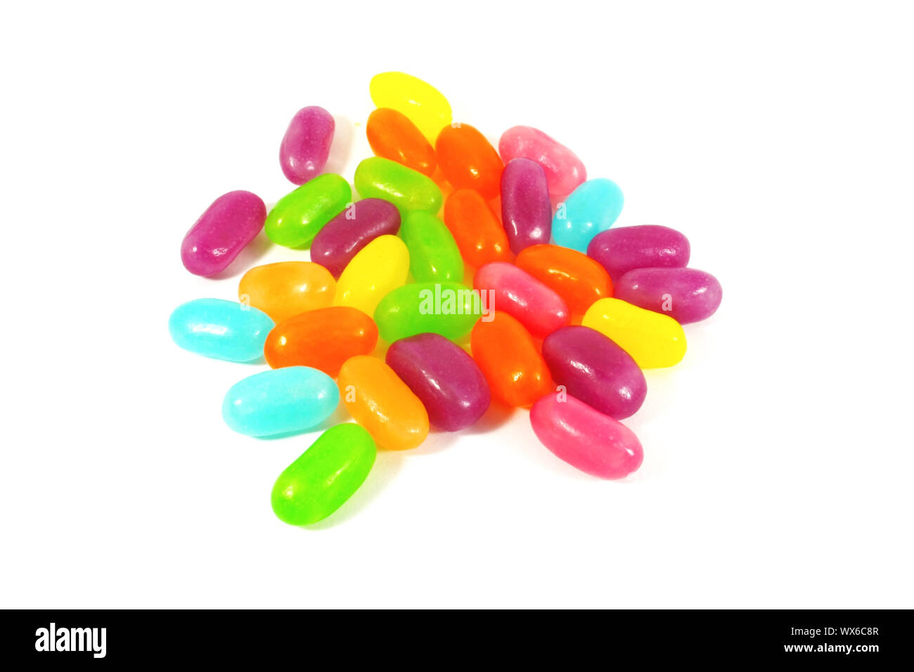 Jelly Beans the Ultimate Gummy Candy Snack Stock Photo - Alamy