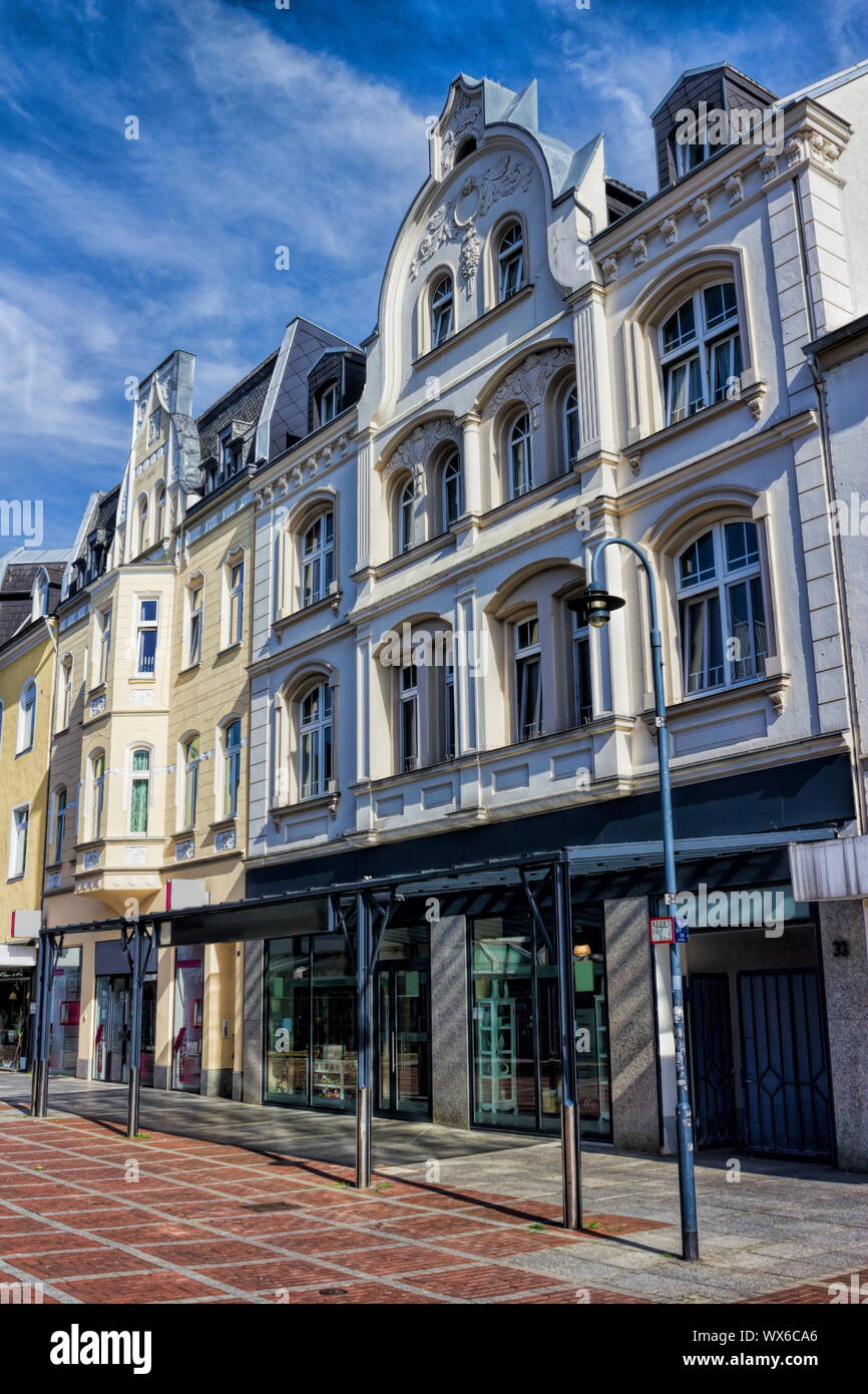 Renovated old buildings Stock Photo - Alamy