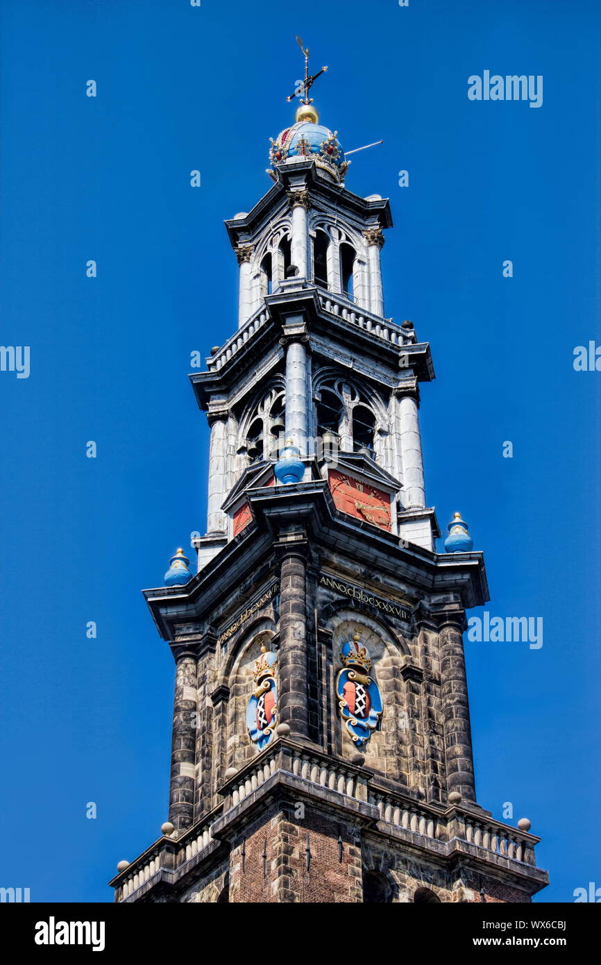 Amsterdam westertoren hi-res stock photography and images - Alamy