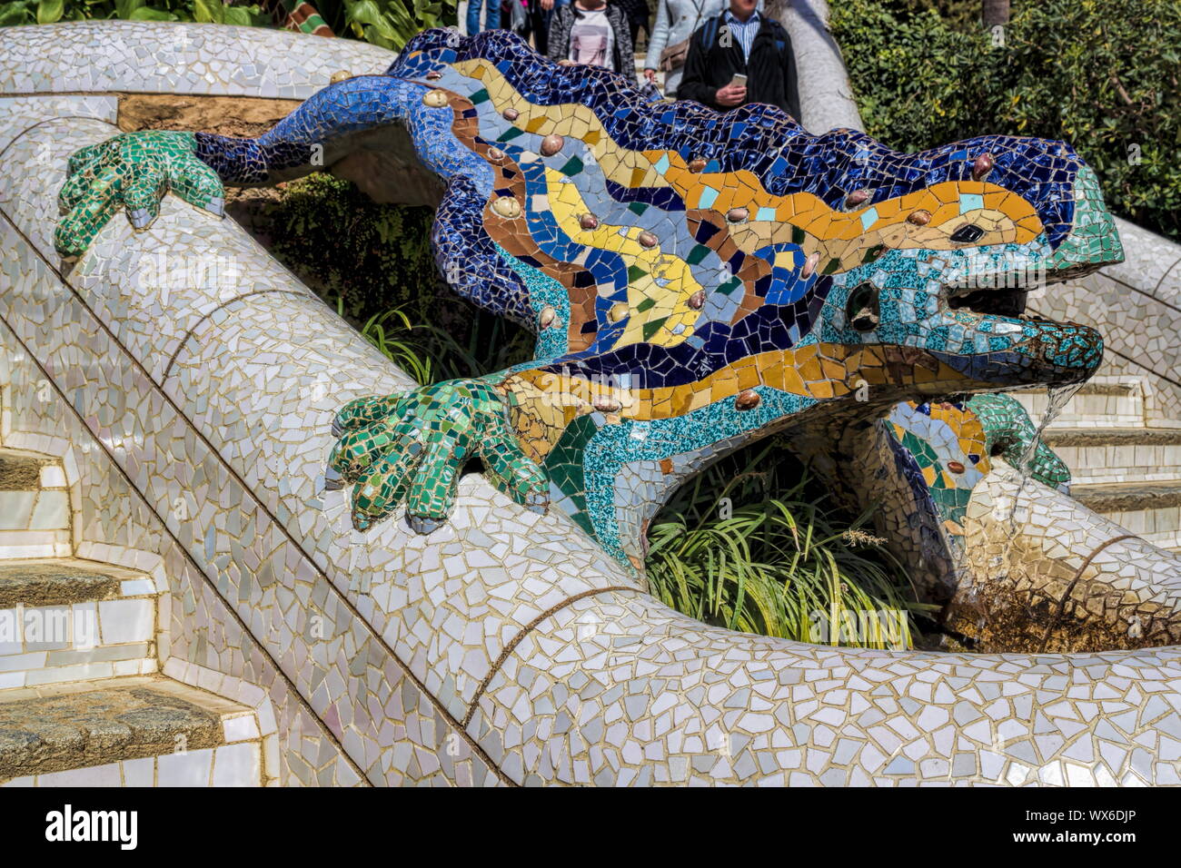 Antoni gaudi salamander hi-res stock photography and images - Alamy