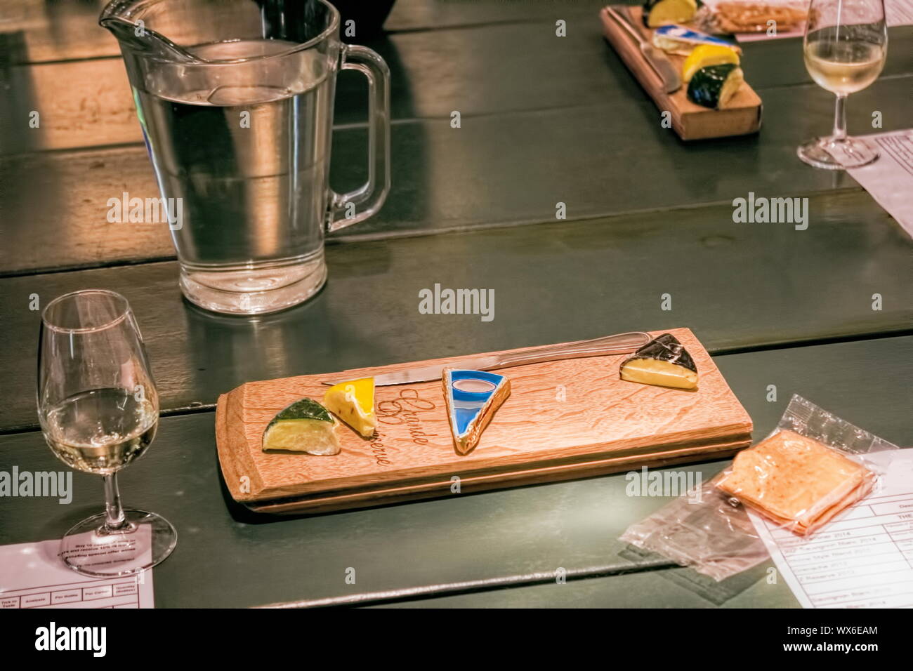 wine tasting session Stock Photo - Alamy