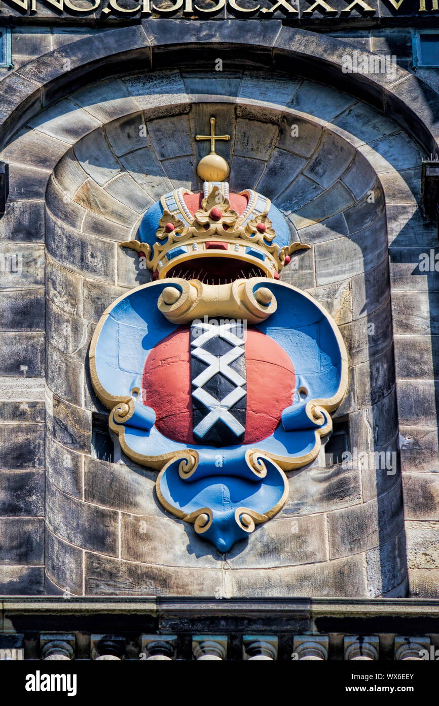 Amsterdam coat of arms hi-res stock photography and images - Alamy
