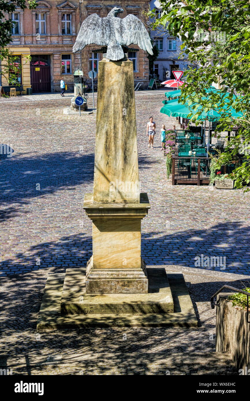 Buckow, market place Stock Photo - Alamy