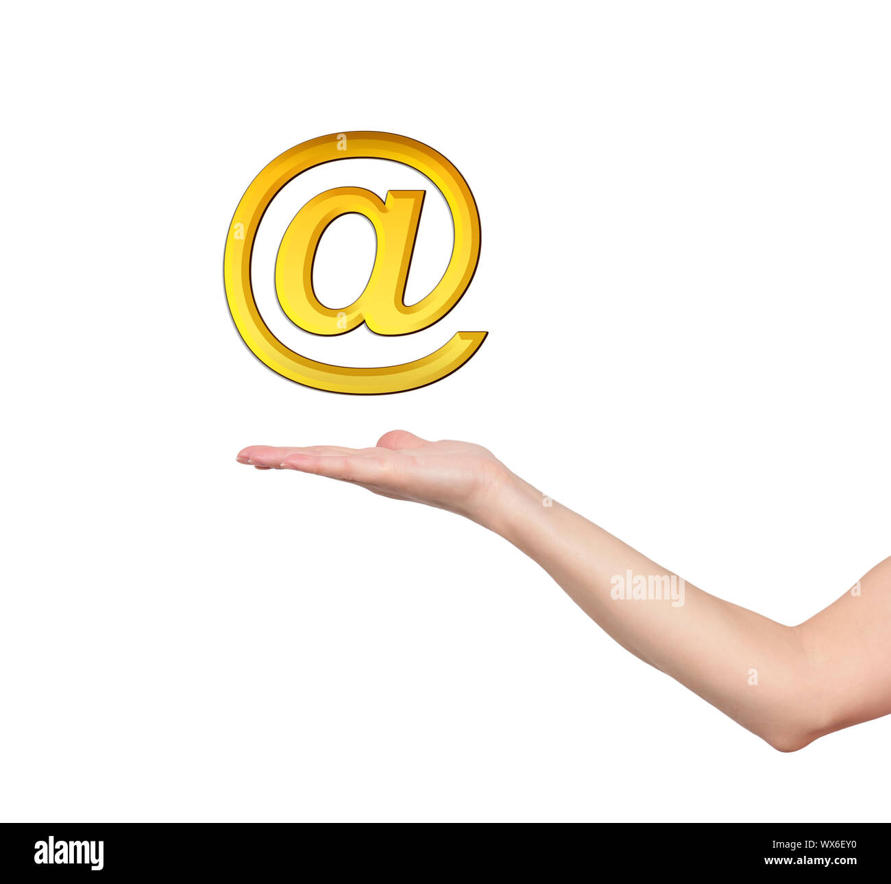 Sign address symbol in Cut Out Stock Images & Pictures - Alamy