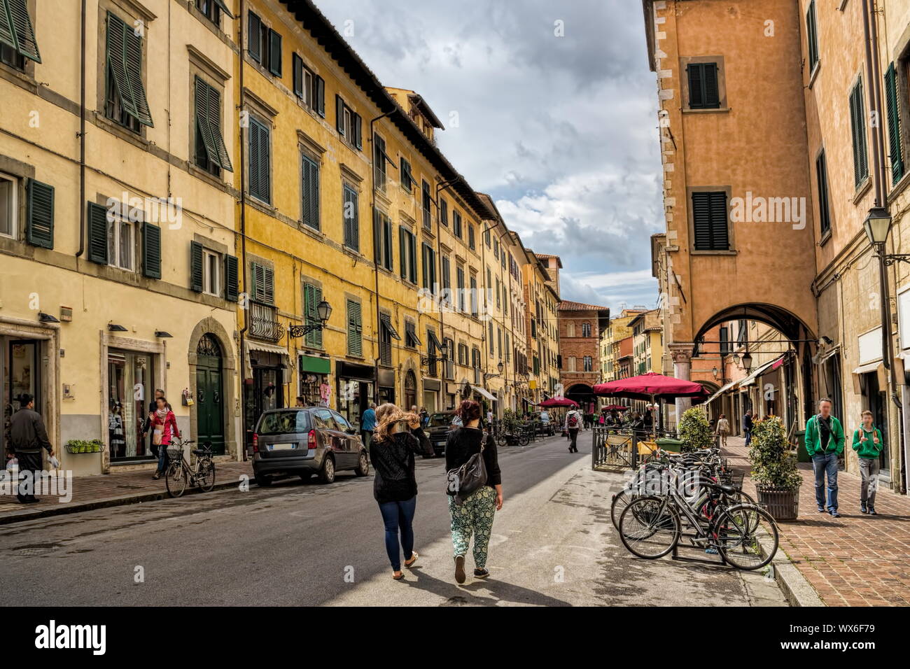 Pisa, city centre Stock Photo - Alamy