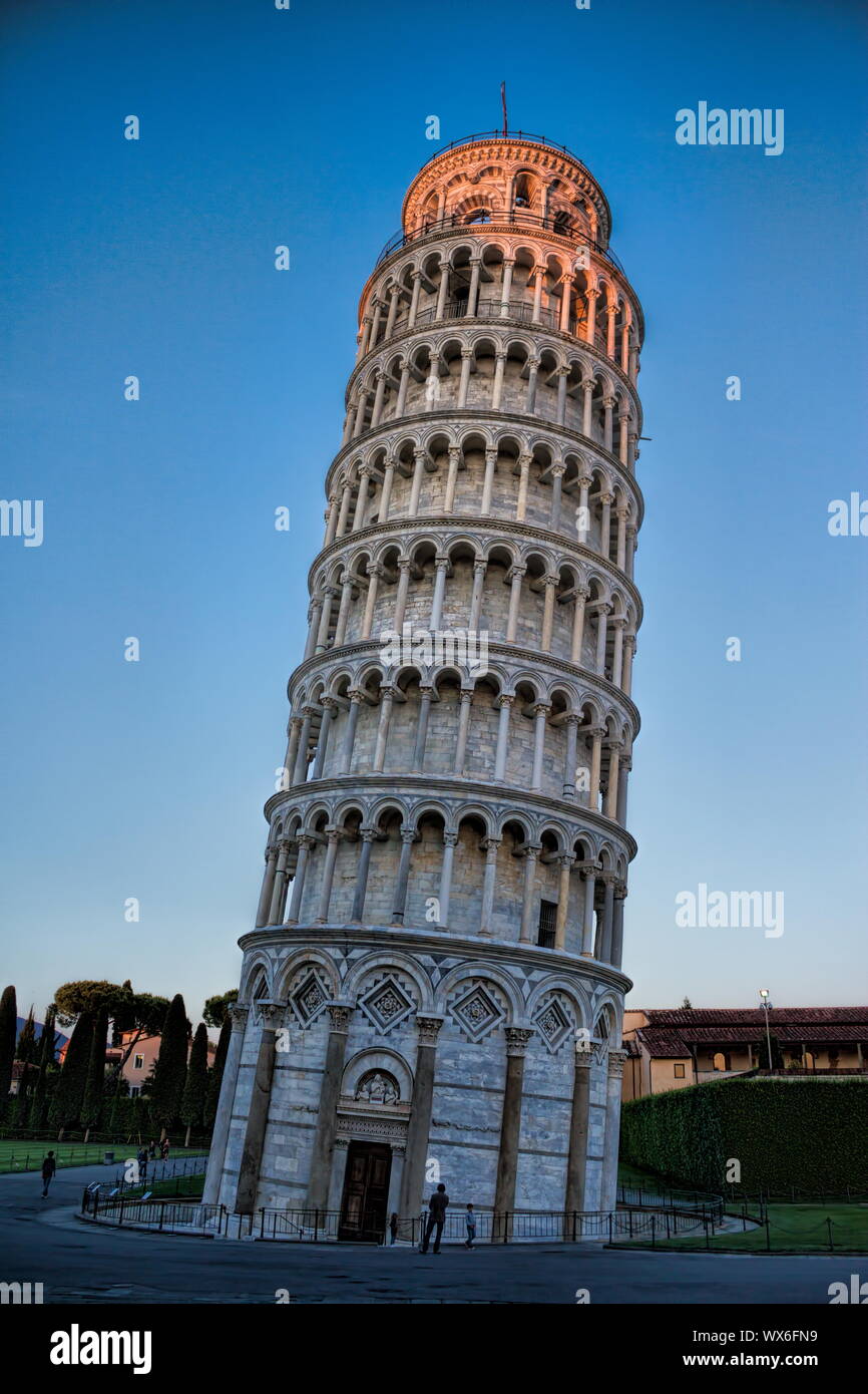Pisa, Slate Tower Stock Photo - Alamy
