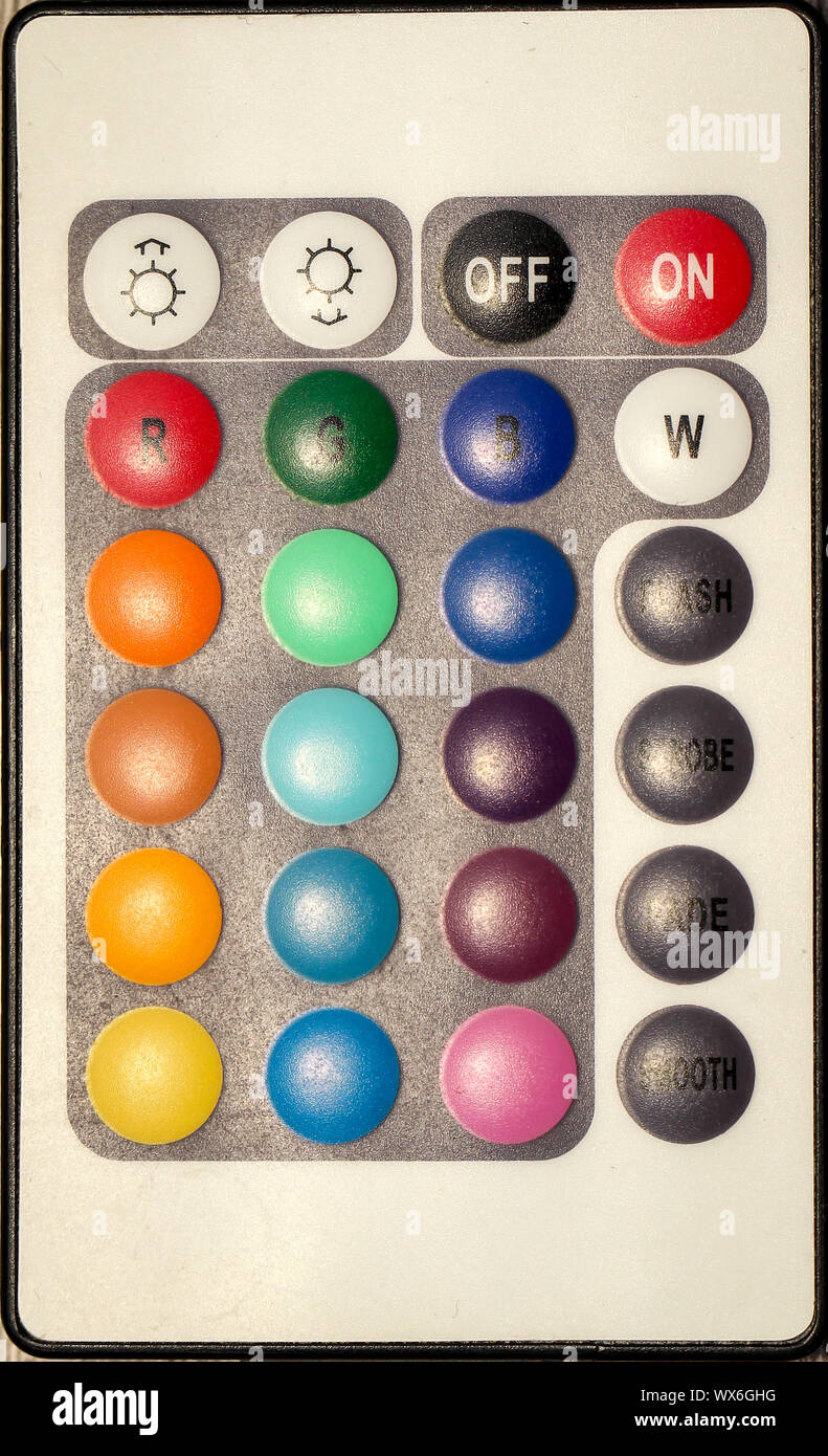 Detail of a remote control hi-res stock photography and images - Alamy