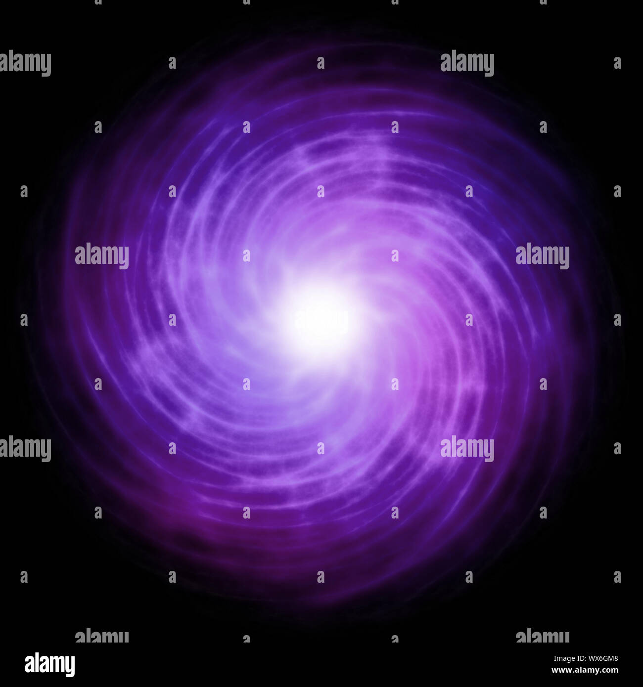 Glowing Energy Sphere with a Futuristic Glow Stock Photo - Alamy