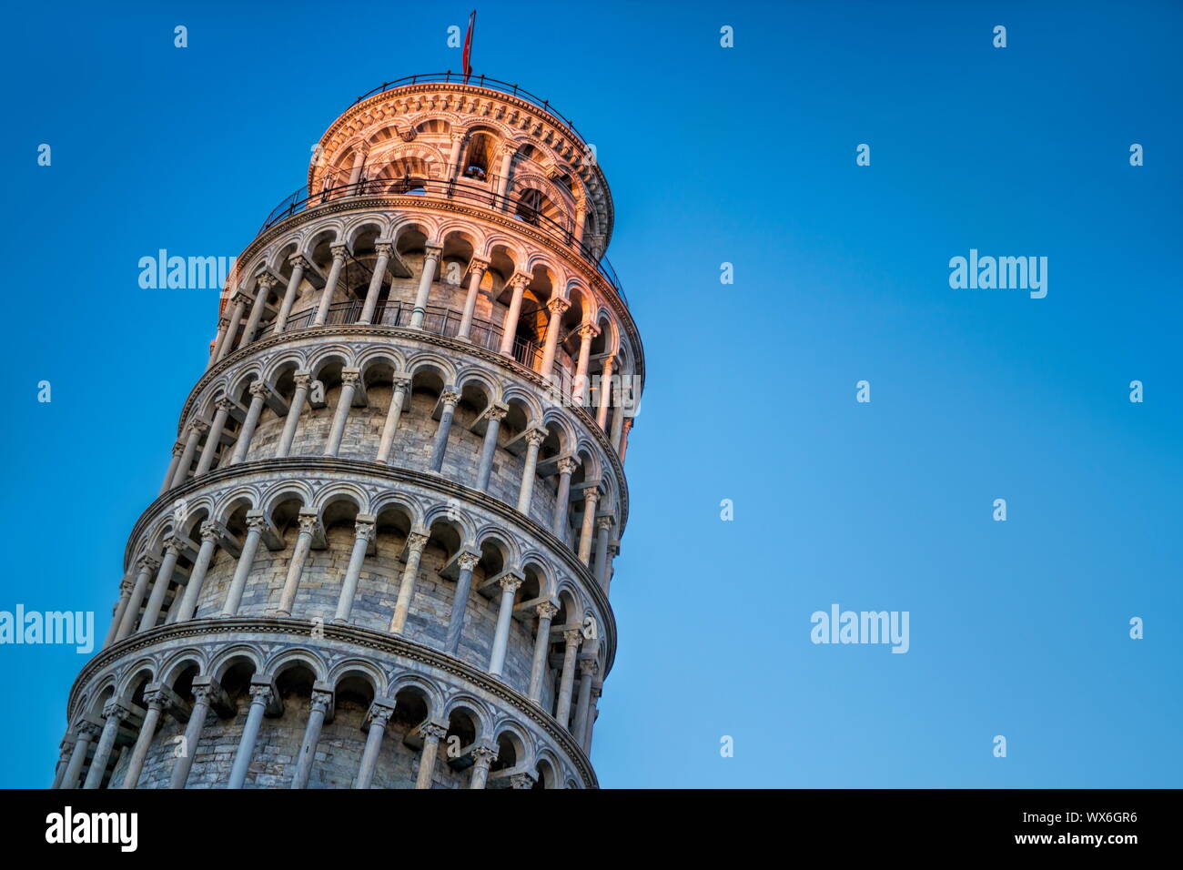Pisa, Slate Tower Stock Photo - Alamy