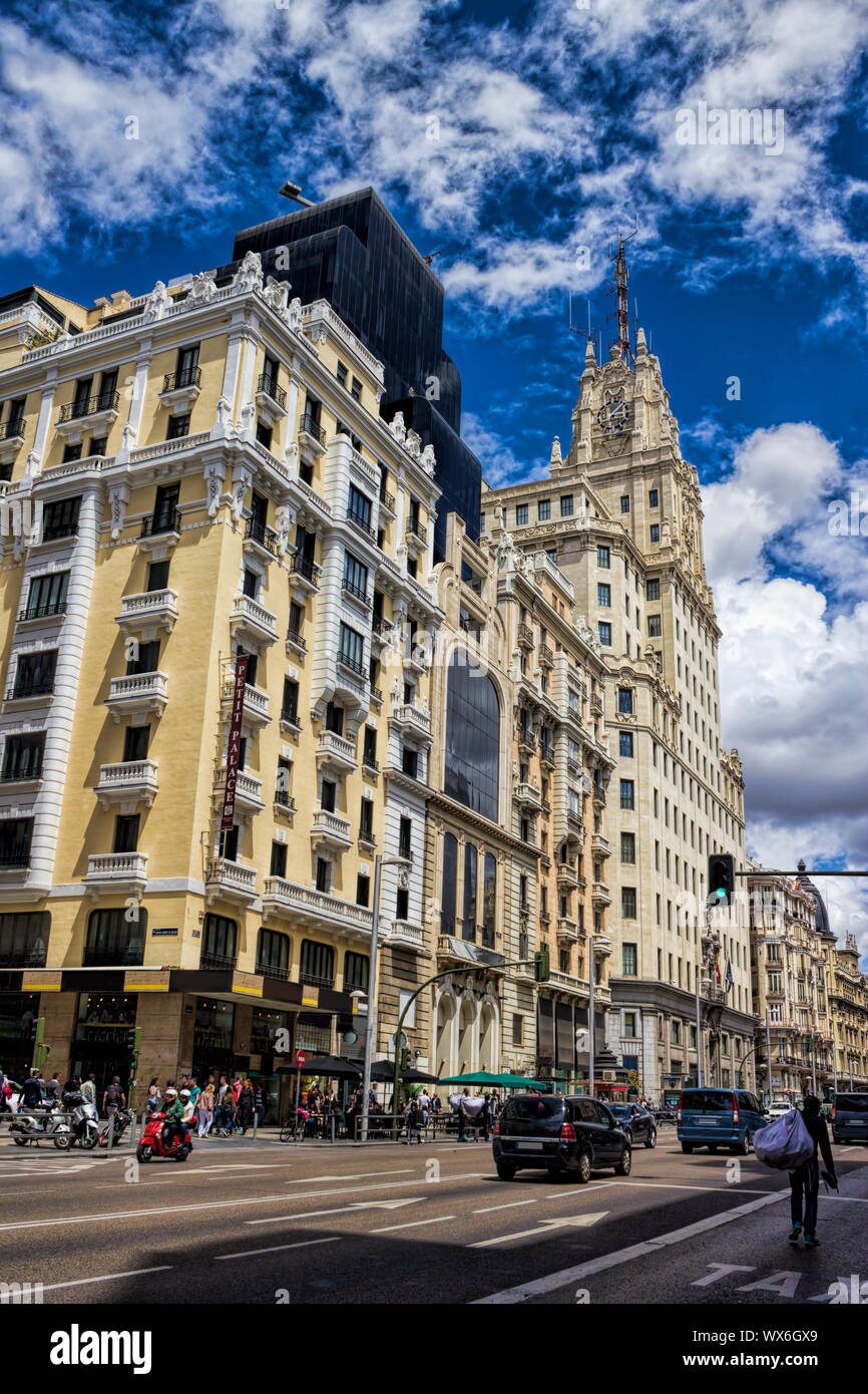 Gran via urban hi-res stock photography and images - Alamy