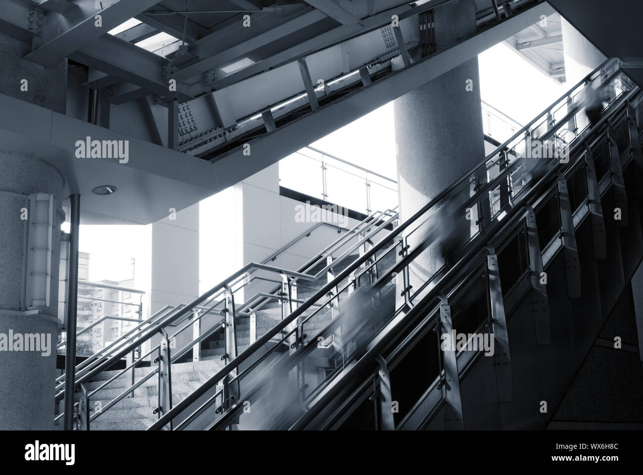 Busy urban elevator hi-res stock photography and images - Alamy