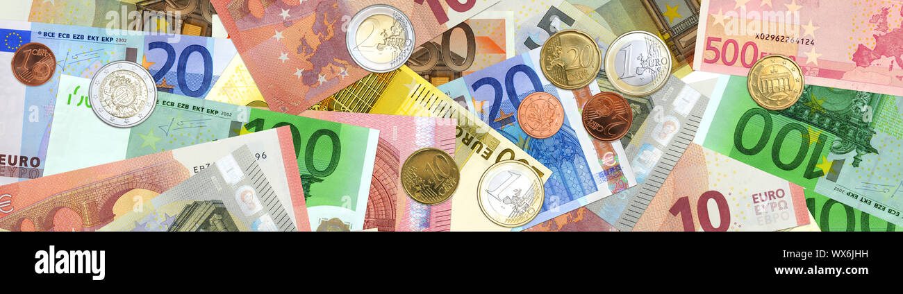Euro banner hi-res stock photography and images - Alamy