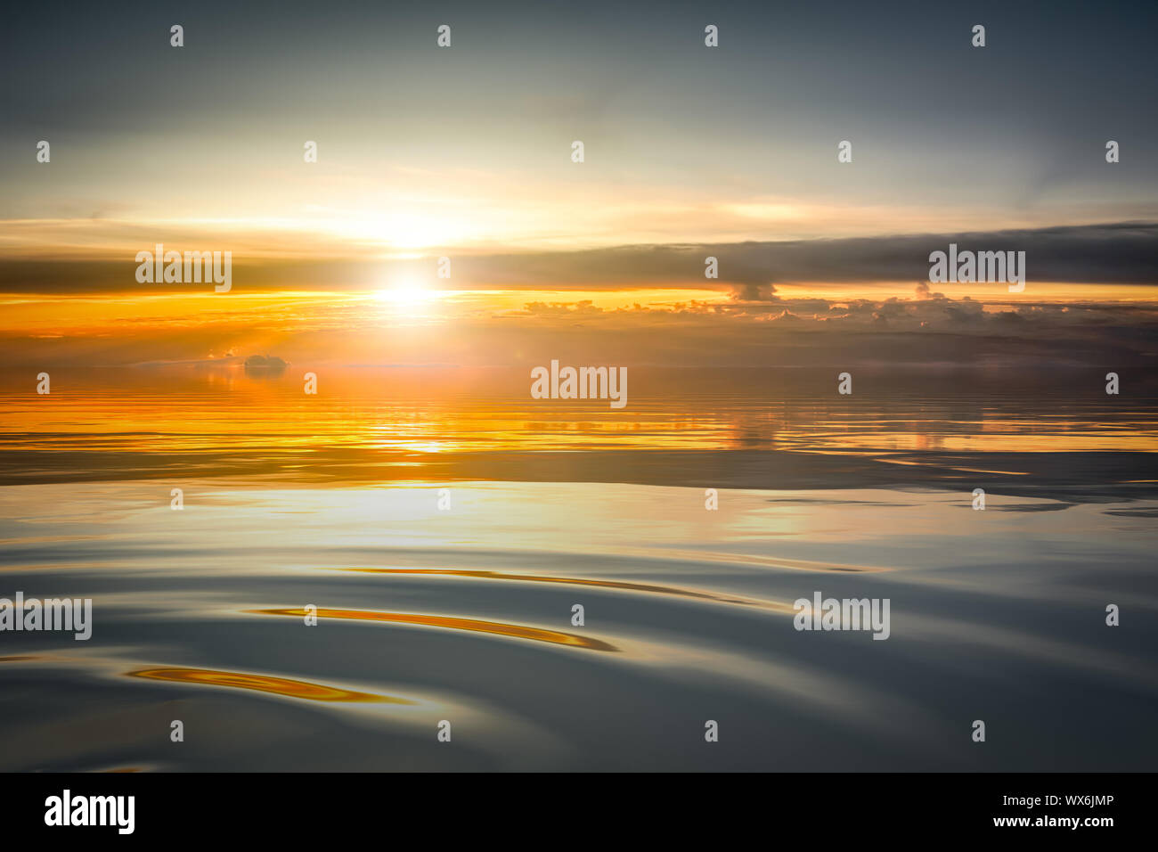 Beautiful evening sun clouds over hi-res stock photography and images ...
