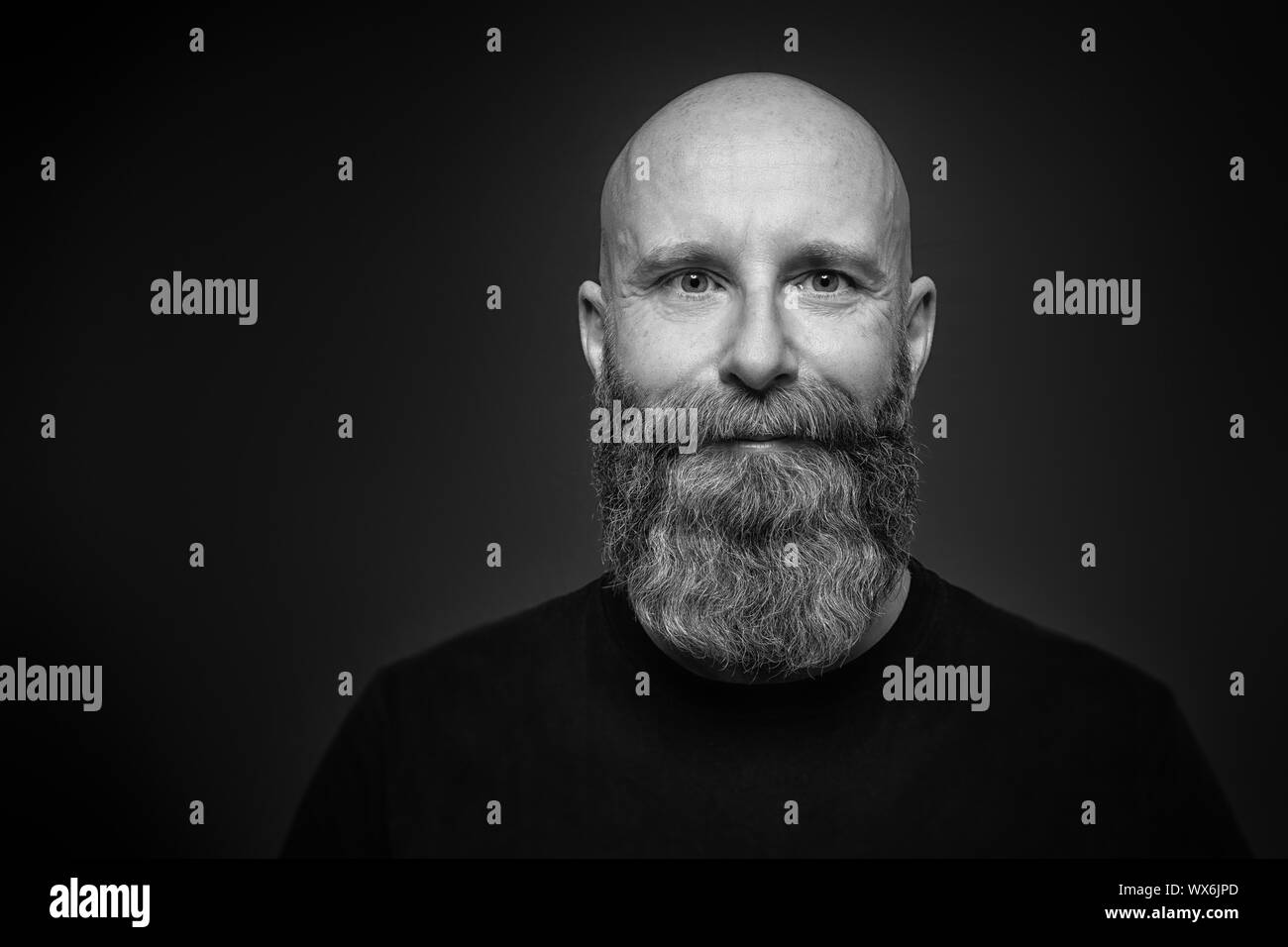 Good looking man portrait Black and White Stock Photos & Images - Alamy