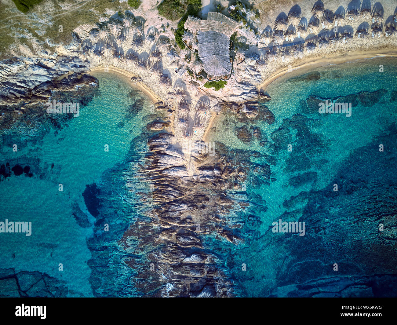 Aerial shot beautiful rocky coastline hi-res stock photography and ...