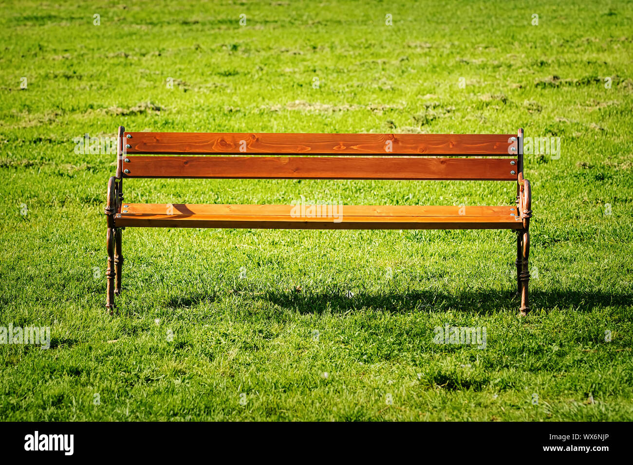 Long grass and bench hi-res stock photography and images - Alamy