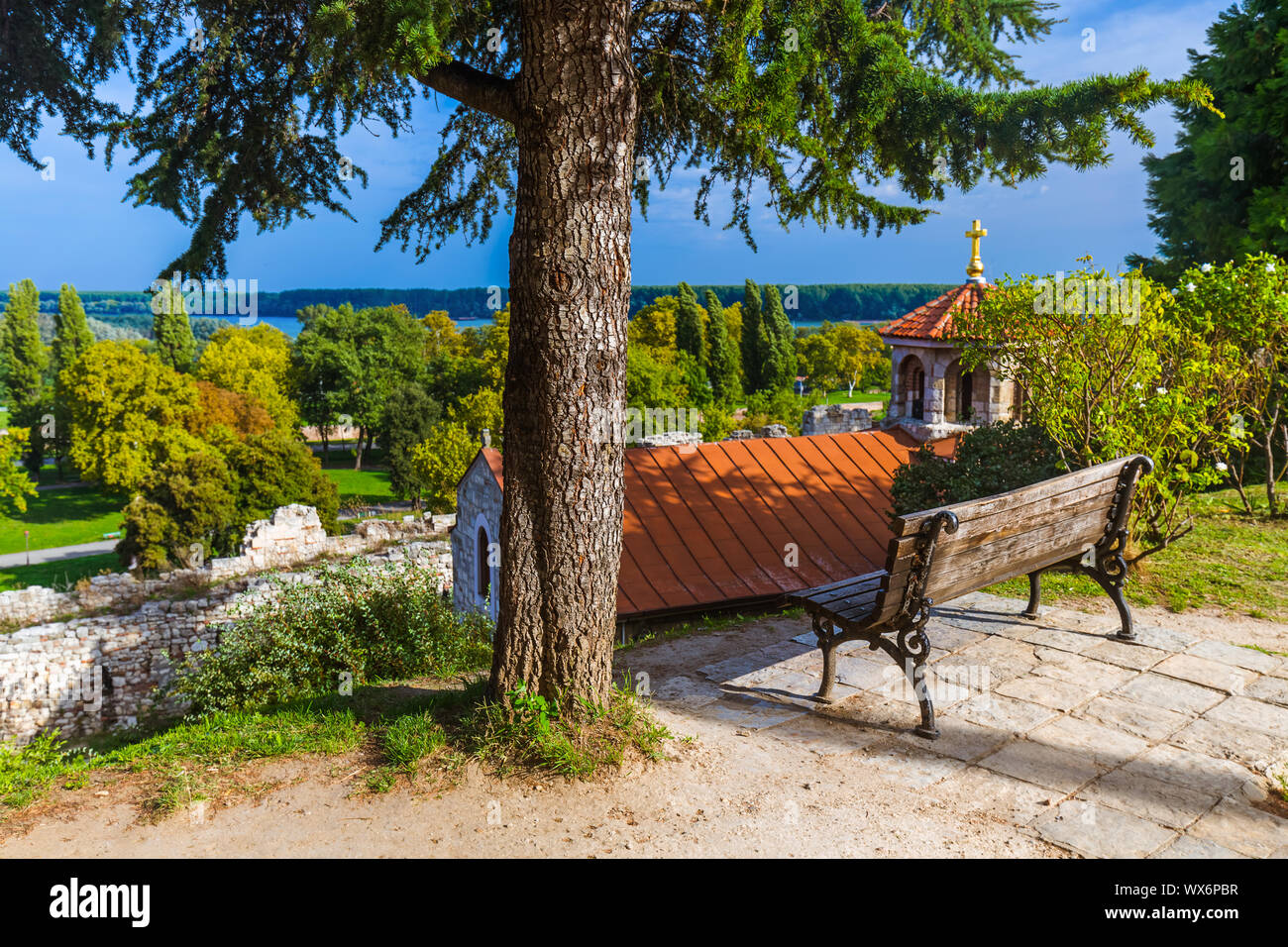 Kalemegdan fortress in Belgrade - Serbia Stock Photo - Alamy