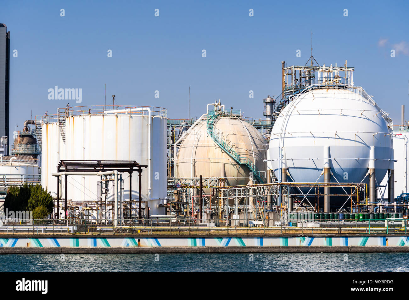 Chemical Factory plant Stock Photo - Alamy