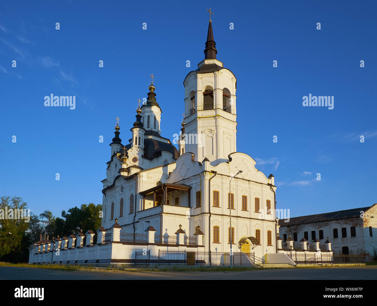 Saint Zachary and Elisabeth Church. Tobolsk. Russia Stock Photo - Alamy