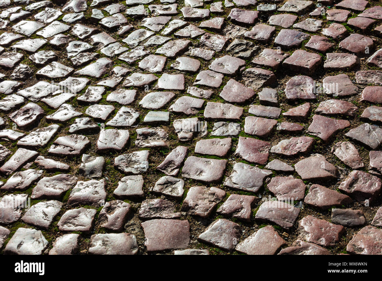 pavement from beautiful stones as background Stock Photo - Alamy