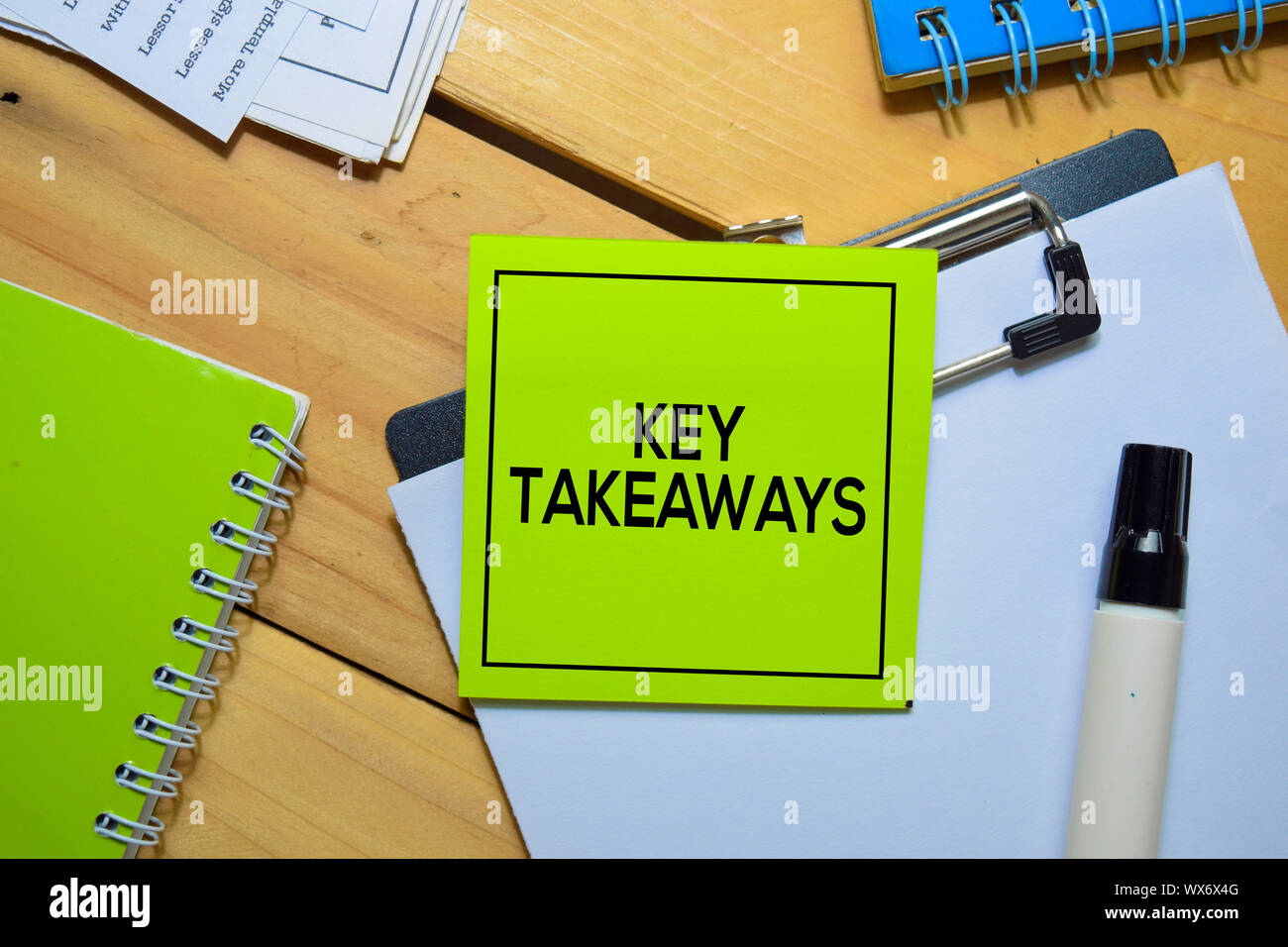 Key takeaways hi-res stock photography and images - Alamy