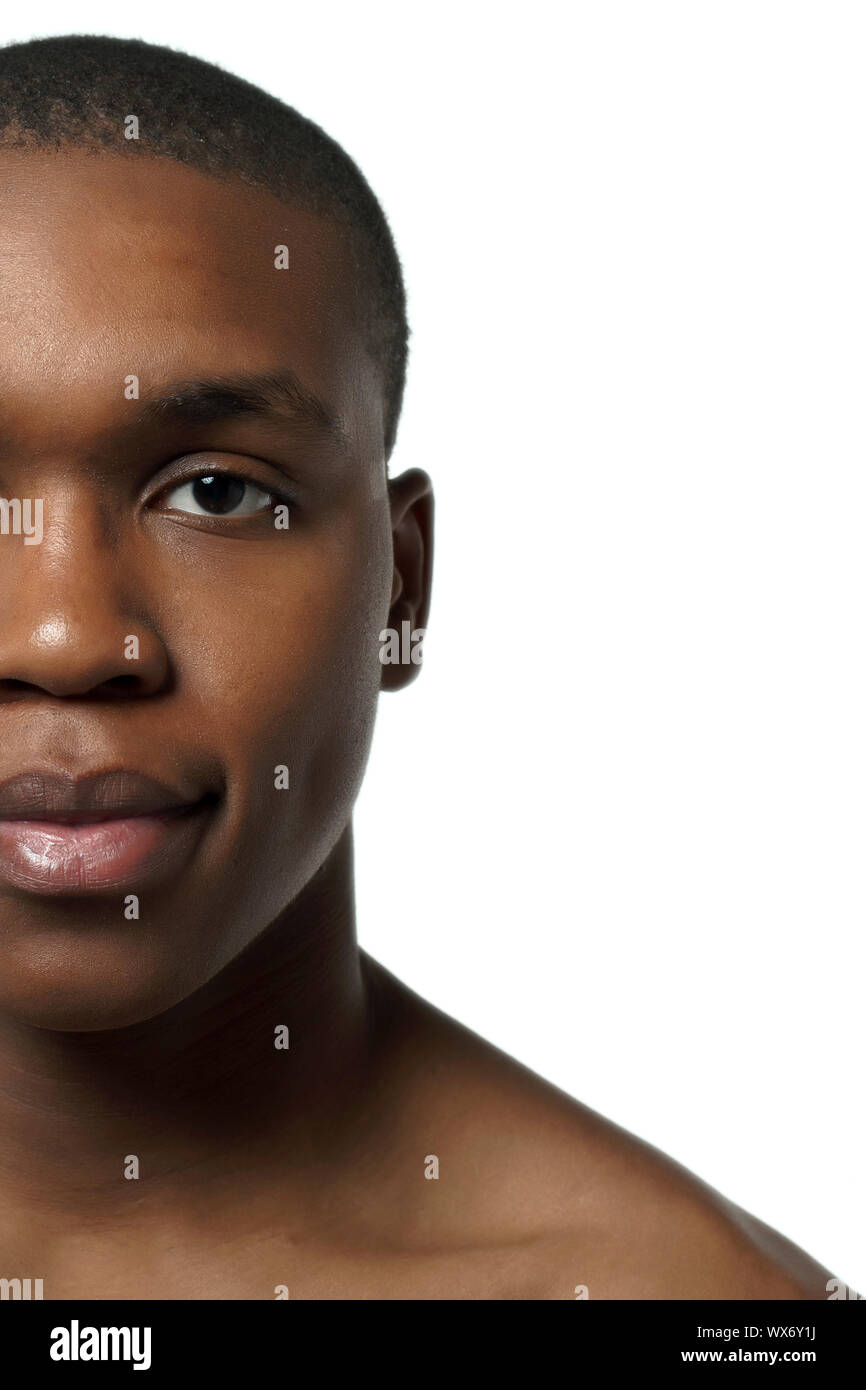 Half Face Background