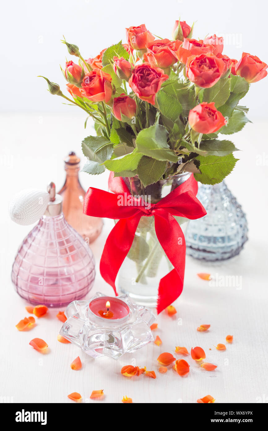 Orange yellow candle hi-res stock photography and images - Alamy