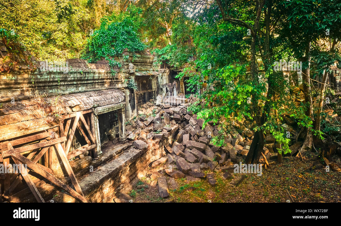 Beng Mealea or Bung Mealea temple. Siem Reap. Cambodia Stock Photo - Alamy