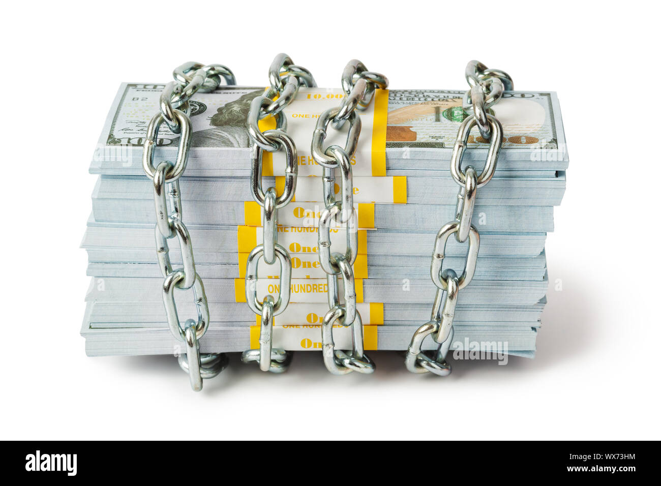 Money and chain Stock Photo - Alamy